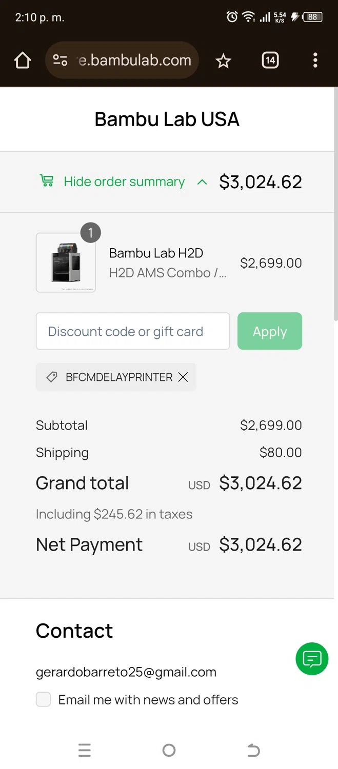 Bambu Lab Promo Codes (1 Verified) - 20% Off w/Code May 2025
