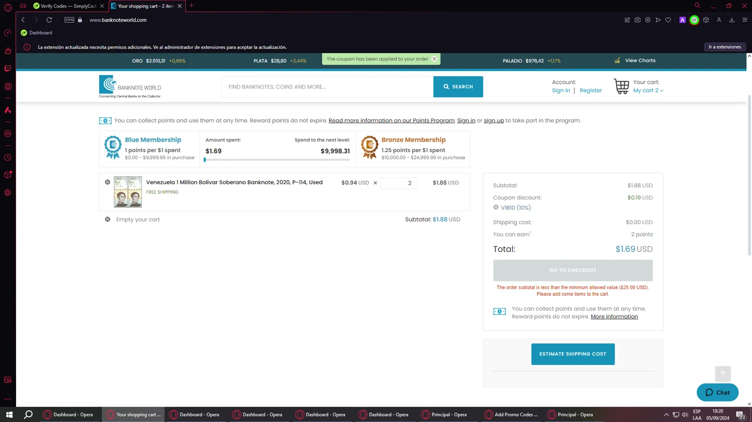 Banknote World Discount Codes - 15% Off | October 2024
