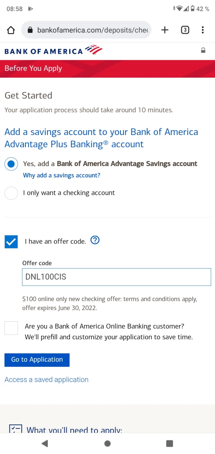 Bank of America Promo Codes - $200 Off | September 2024
