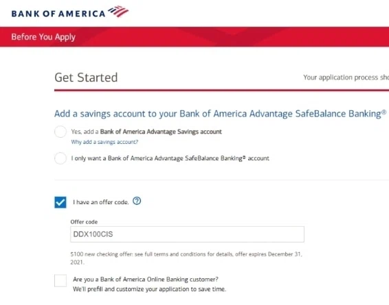 Bank of America Promo Codes - up to $200 Off | November 2024