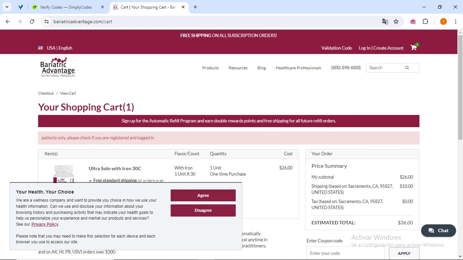 Bariatric Advantage Coupons - 10% Off | September 2024