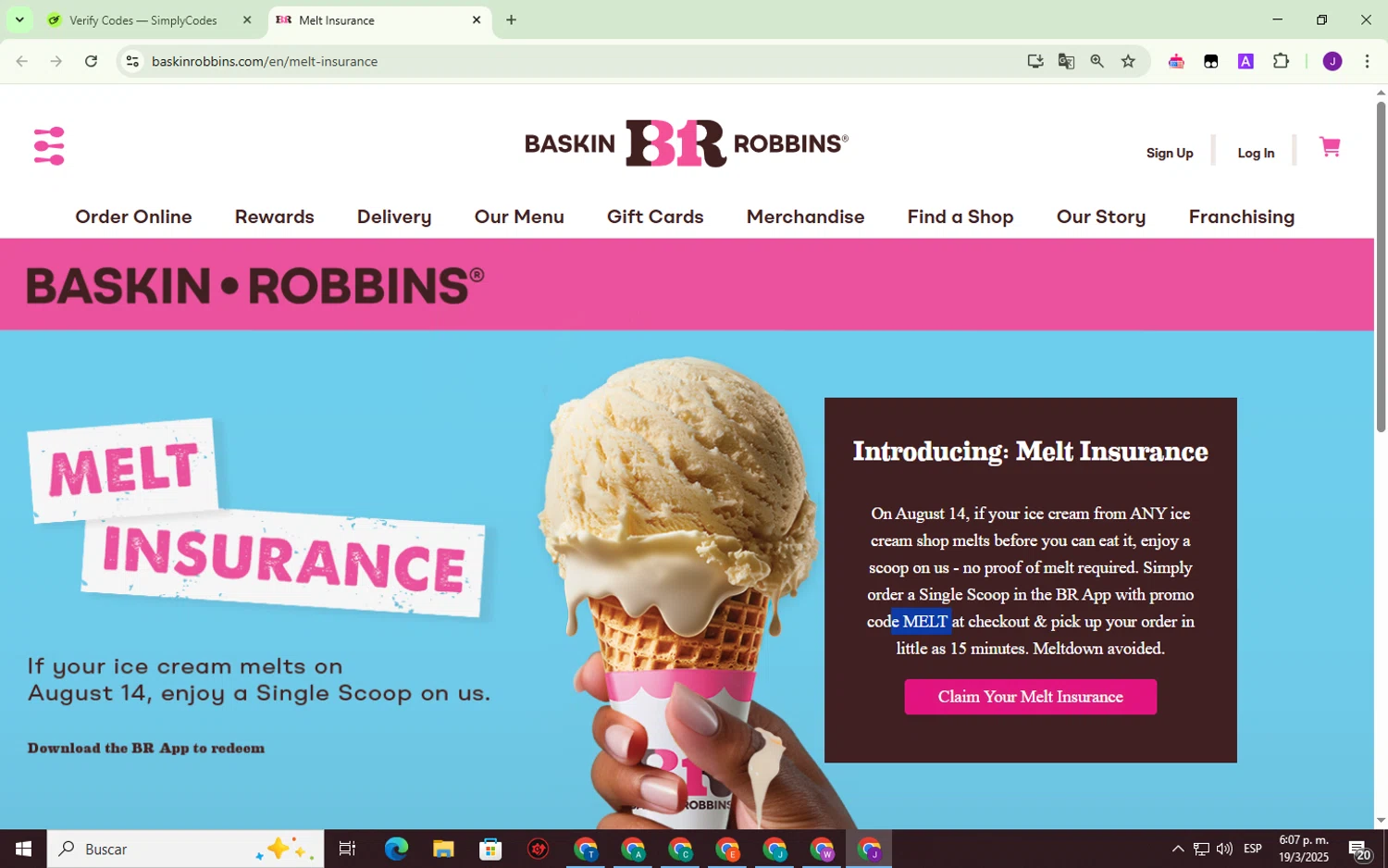 Baskin-Robbins Promo Codes - $5 Off Coupons Mar 2026