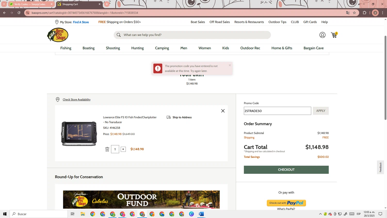 Bass Pro Shops Promo Codes (1 Verified) - 10% Off May 2025