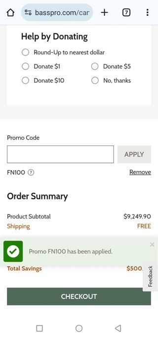 Bass Pro Shops Promo Codes (2 Verified) - 10% Off May 2025