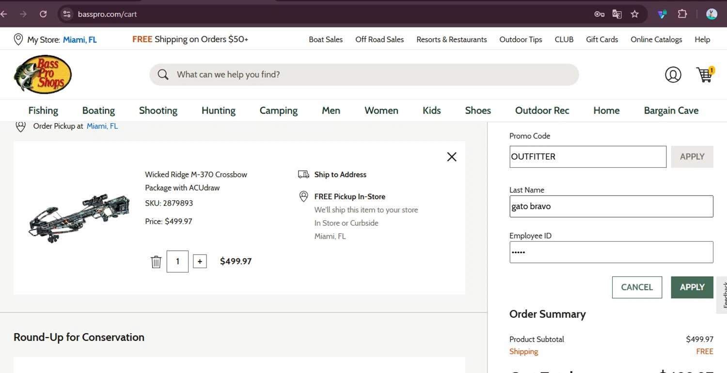 Bass Pro Shops Promo Codes - 20% Off Coupons Dec 2025