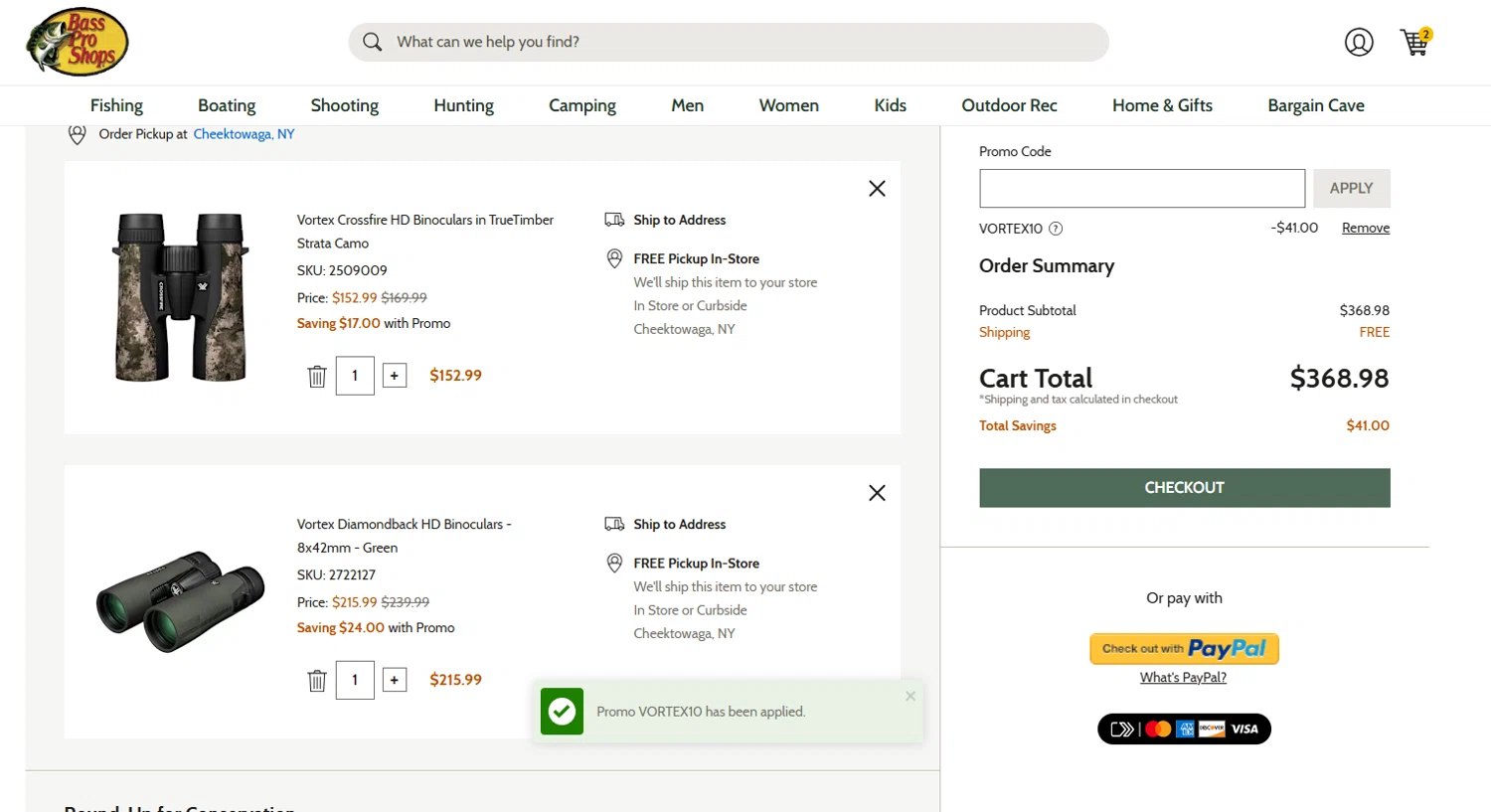 Bass Pro Shops Promo Codes (1 Verified) - 10% Off Aug 2025