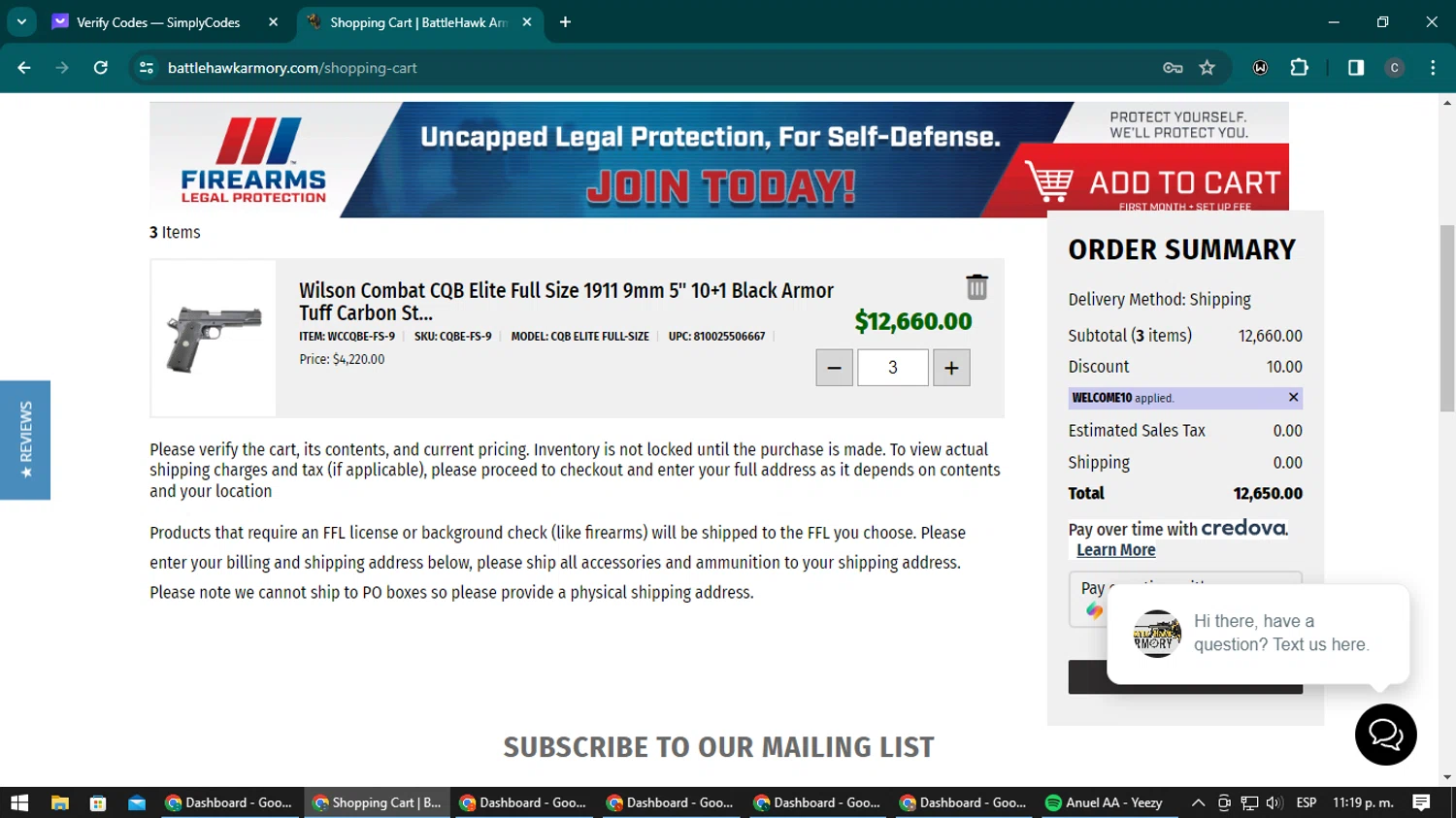 BattleHawk Armory Promo Codes - 20% Off | September 2024