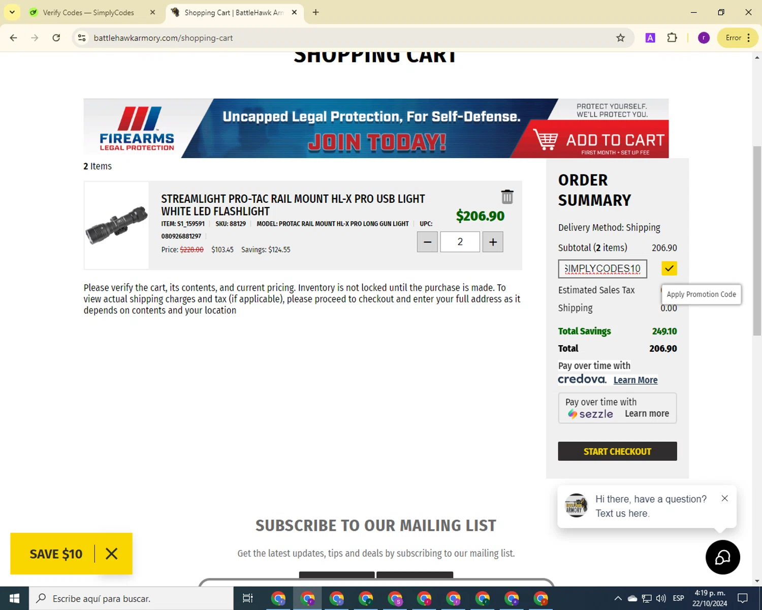 BattleHawk Armory Promo Codes & Black Friday 2024 Deals - $10 Off