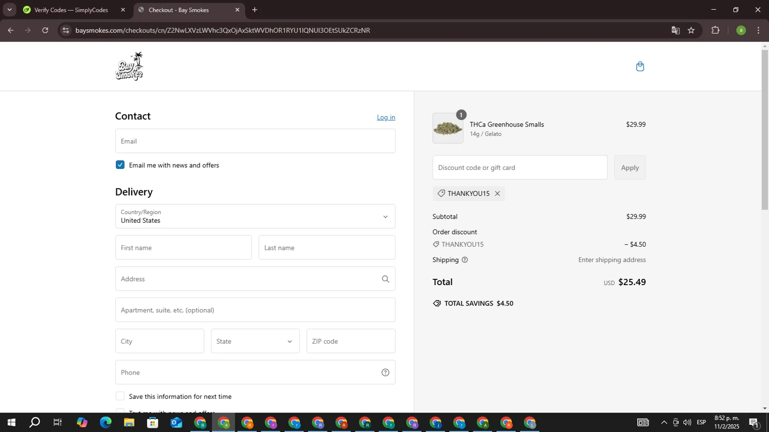 Bay Smokes Promo Codes (14 Verified) - 20% Off Oct 2025