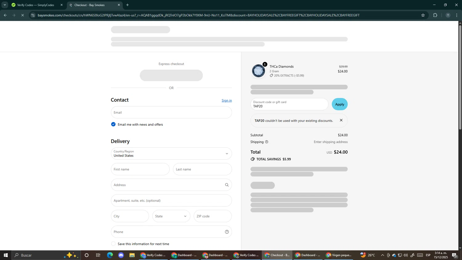 Bay Smokes Promo Codes - 30% Off (19 Verified) Jan 2026