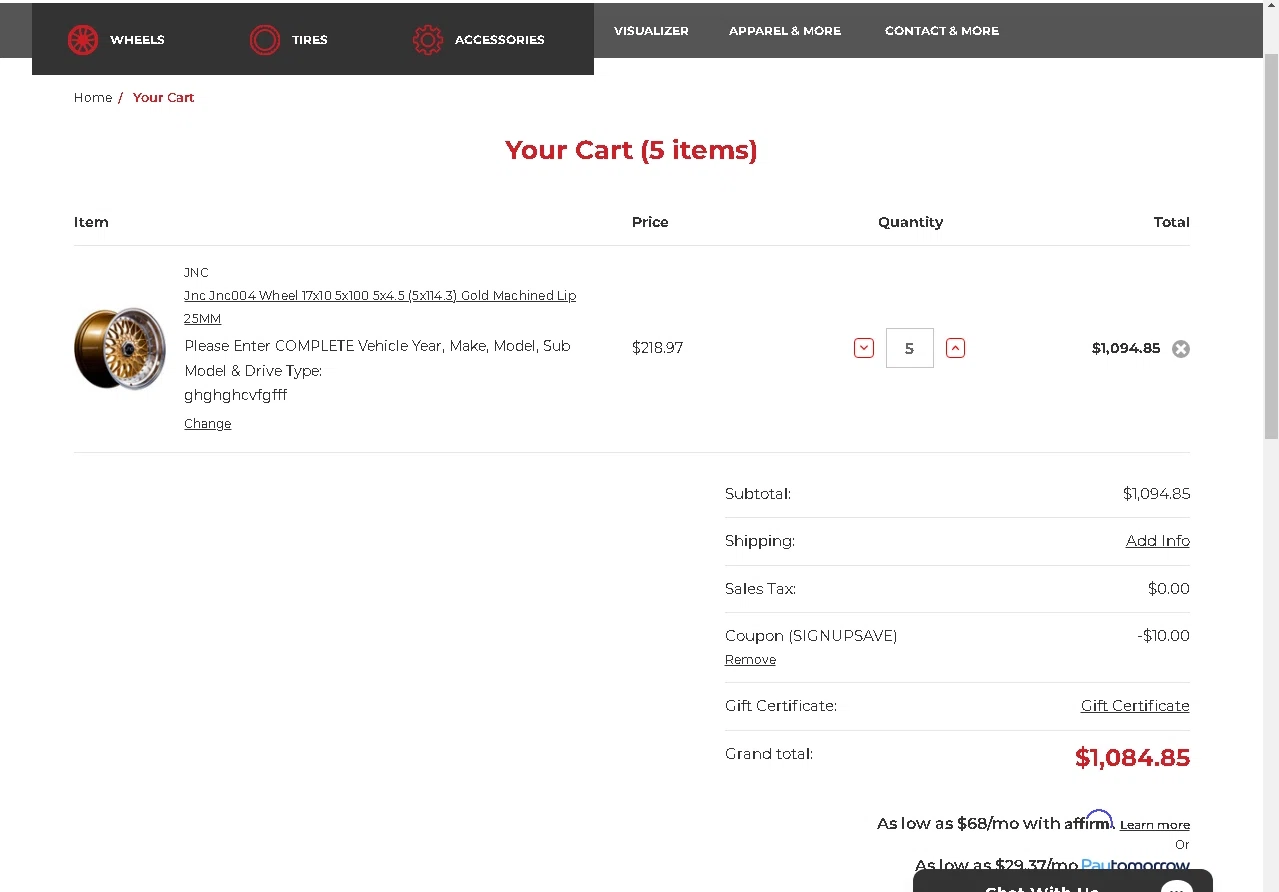 BB Wheels Coupons - $10 Off | January 2025