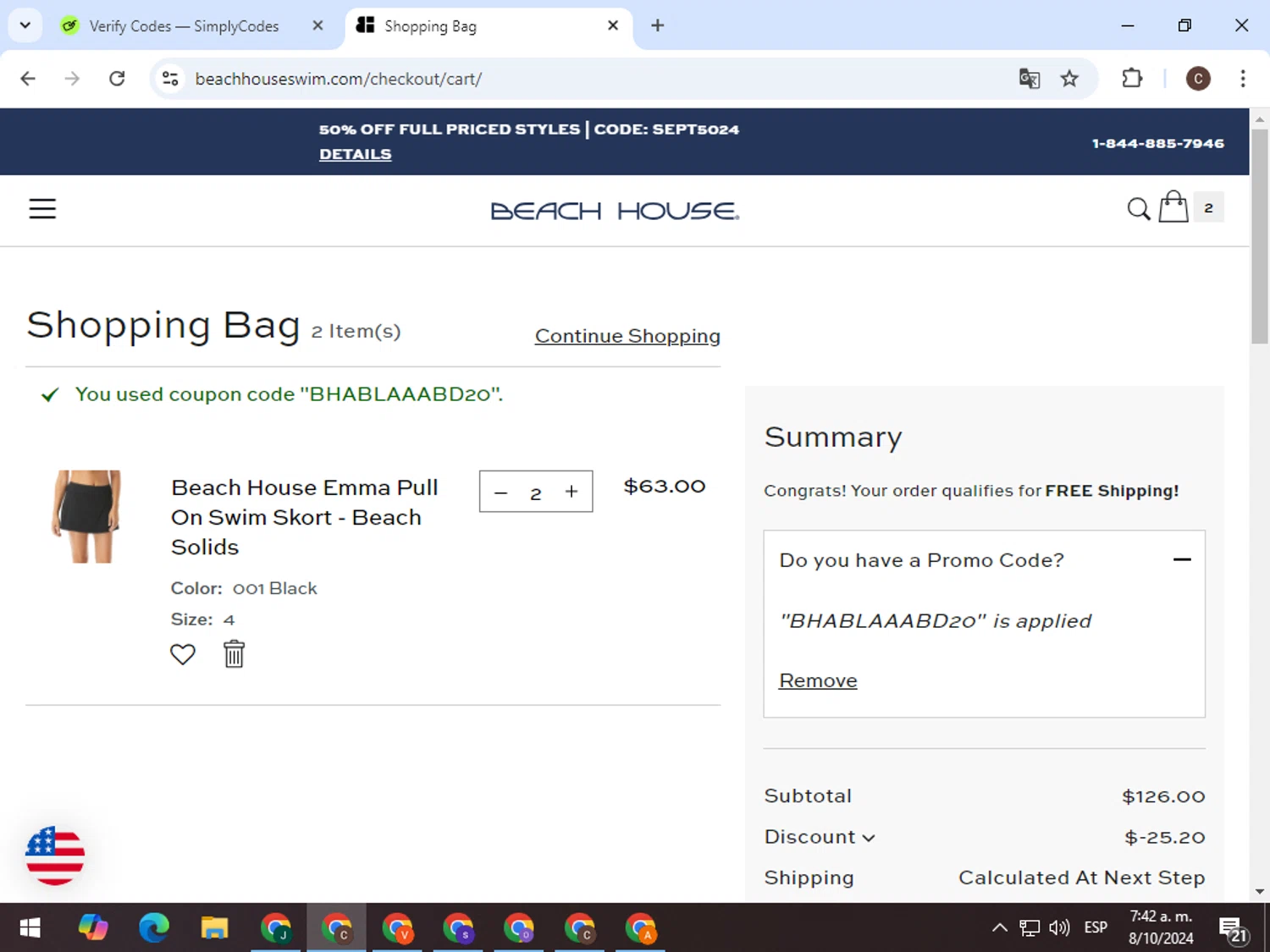 Beach House Swimwear Coupon Codes - 20% Off | November 2024