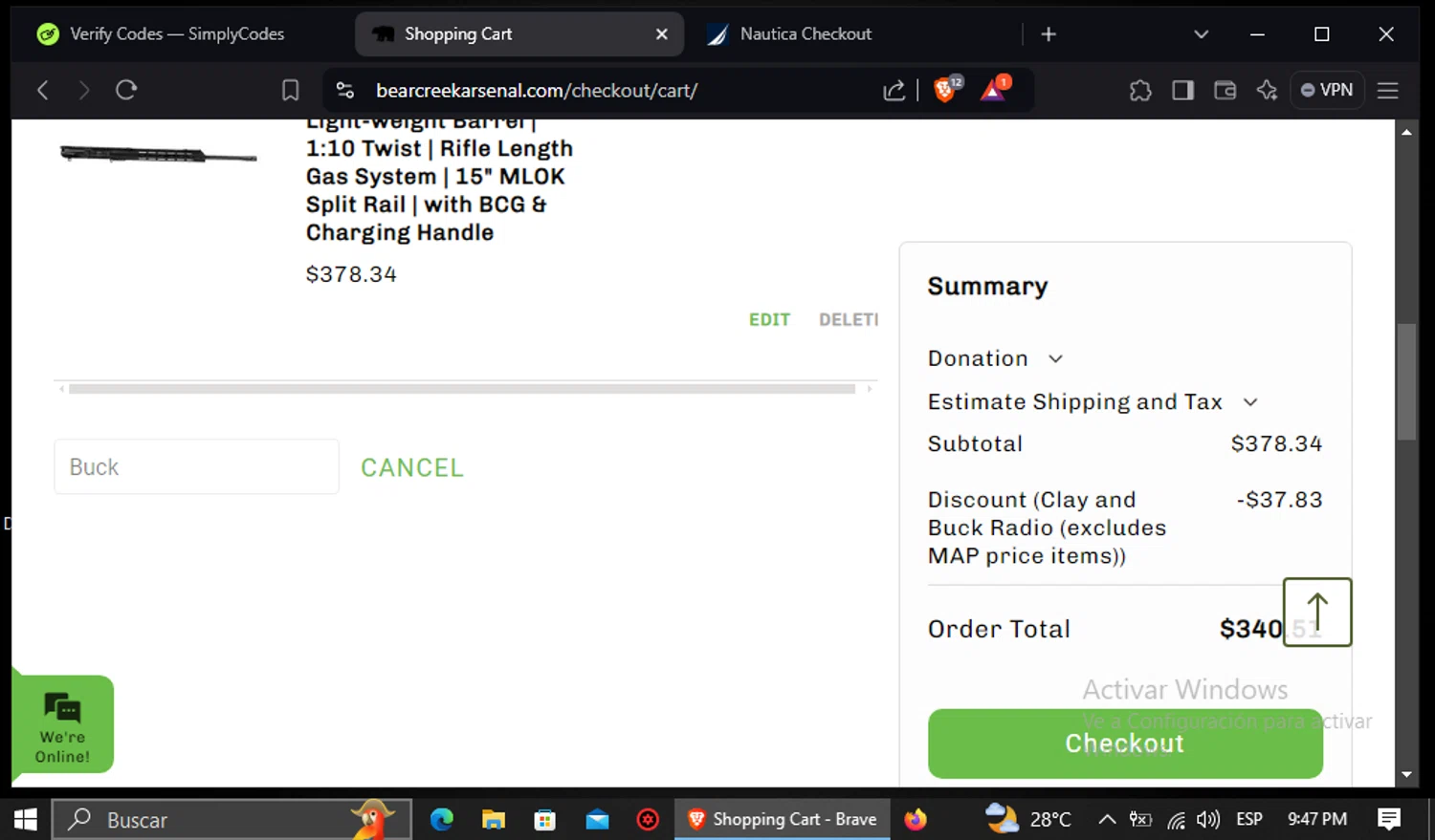 Bear Creek Arsenal Discount Codes - 10% Off | September 2024