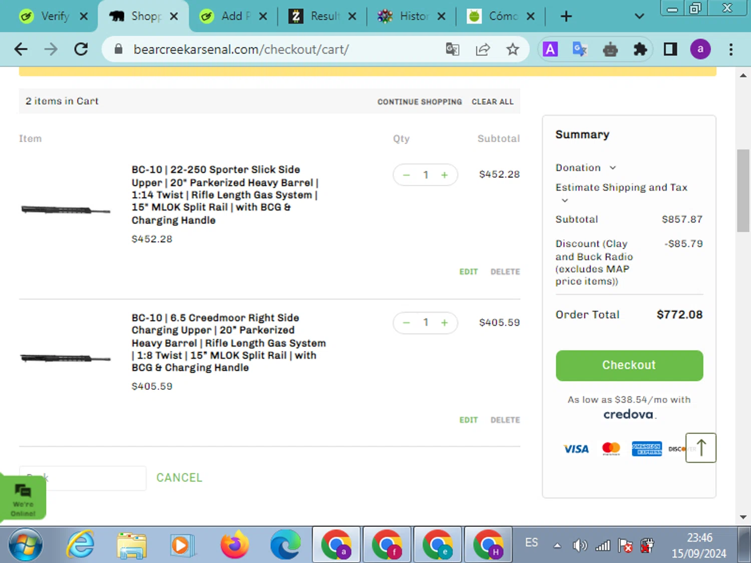 Bear Creek Arsenal Discount Codes - 10% Off | September 2024