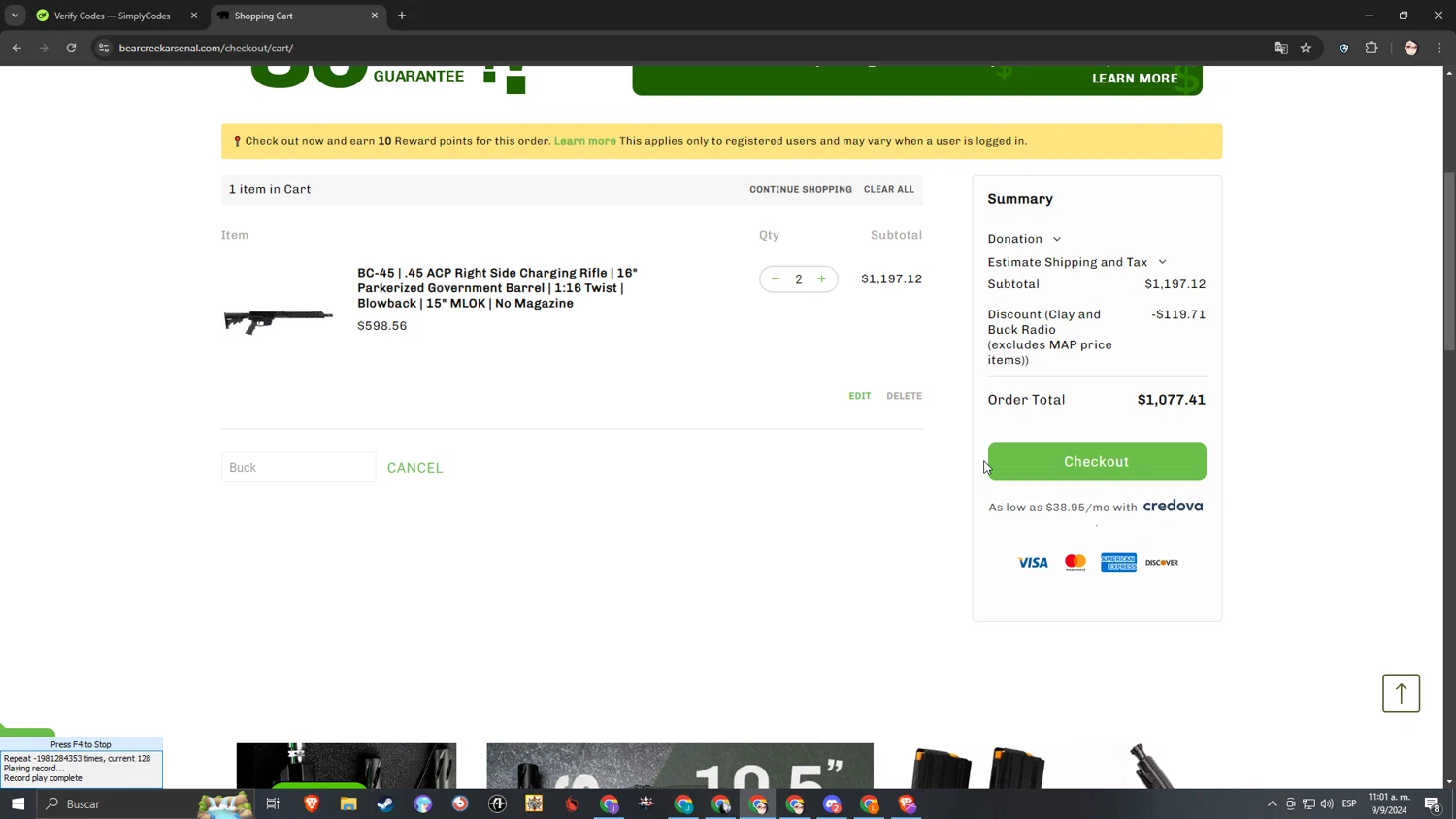 Bear Creek Arsenal Discount Codes - 10% Off | September 2024