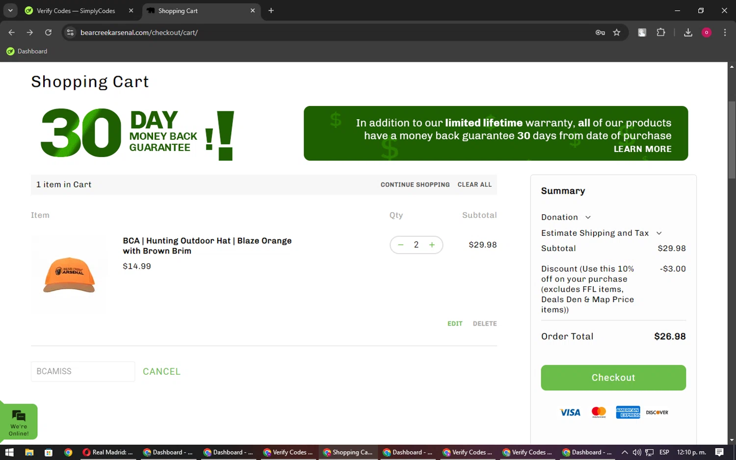 Bear Creek Arsenal Discount Codes - 10% Off | September 2024