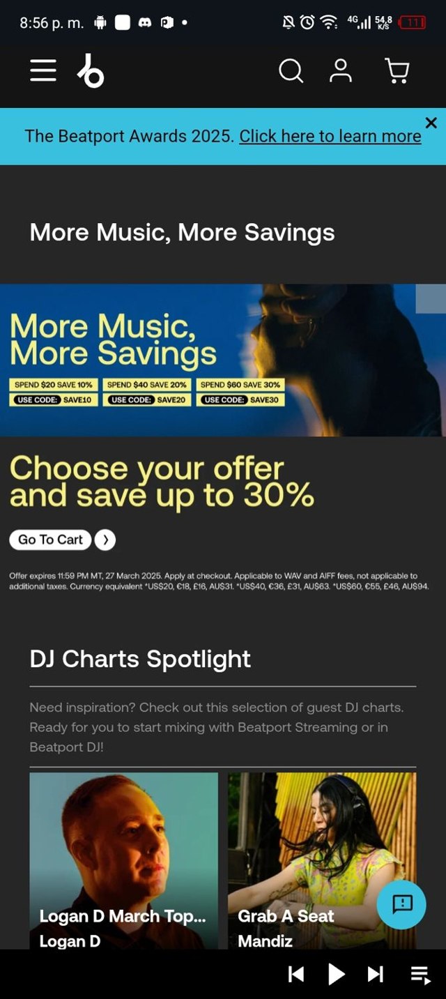 Beatport Promo Codes (2 Verified) - 20% Off w/Code May 2025