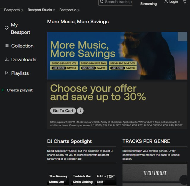 Beatport Promo Codes (2 Verified) - 10% Off w/Code Feb 2025