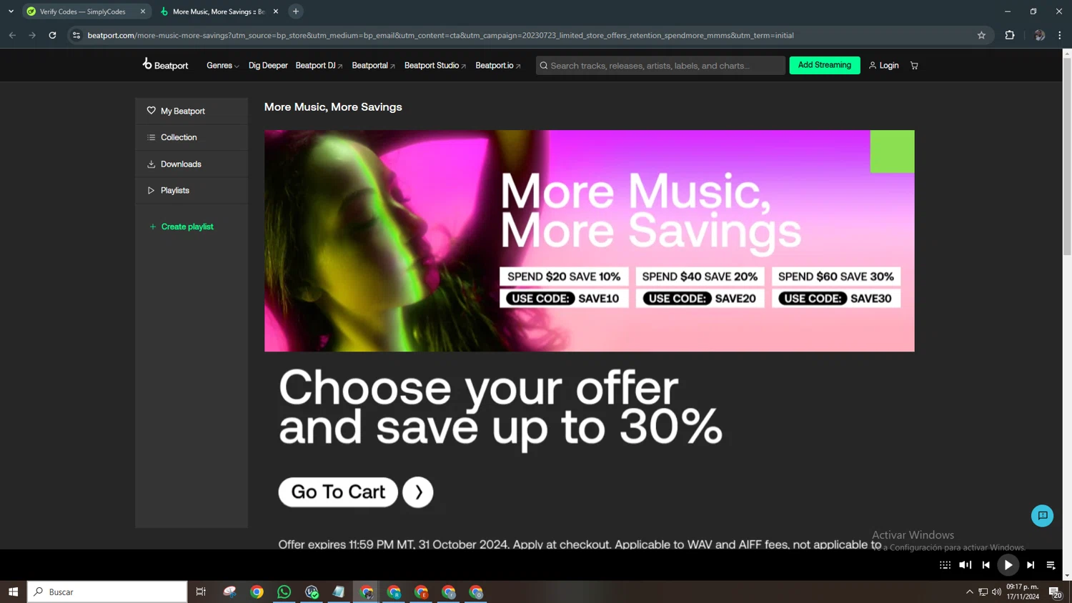 Beatport Promo Codes - 10% Off | December 2024