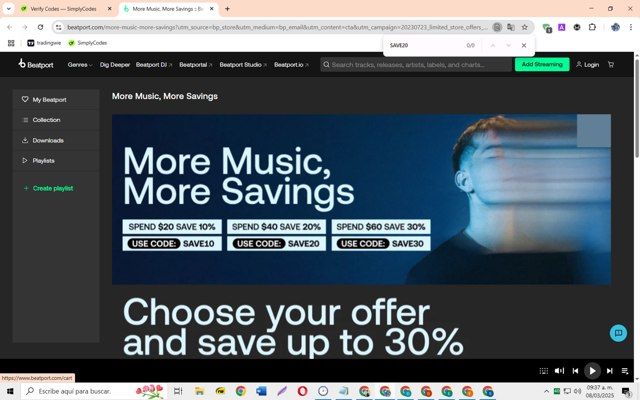 Beatport Promo Codes (3 Verified) - 20% Off w/Code Mar 2025