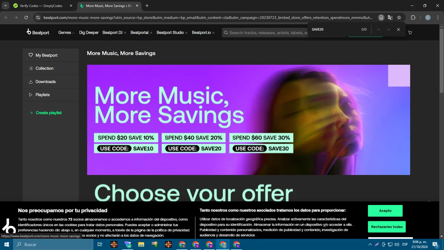 Beatport Promo Codes - 20% Off | November 2024