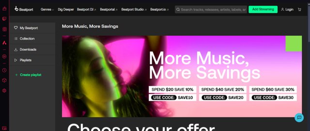 Beatport Promo Codes - 50% Off | November 2024