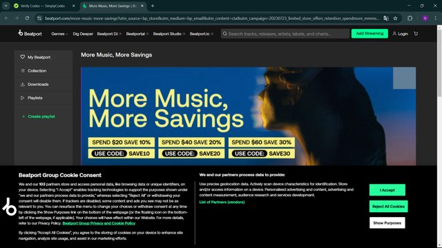 Beatport Promo Codes (2 Verified) - 10% Off w/Code Feb 2025