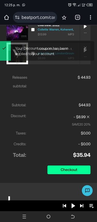 Beatport Promo Codes (2 Verified) - 20% Off w/Code Mar 2025