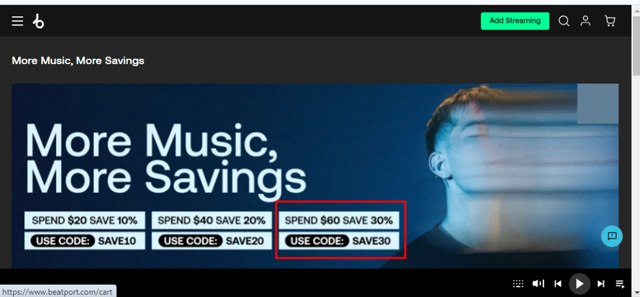 Beatport Promo Codes (2 Verified) - 20% Off w/Code Mar 2025