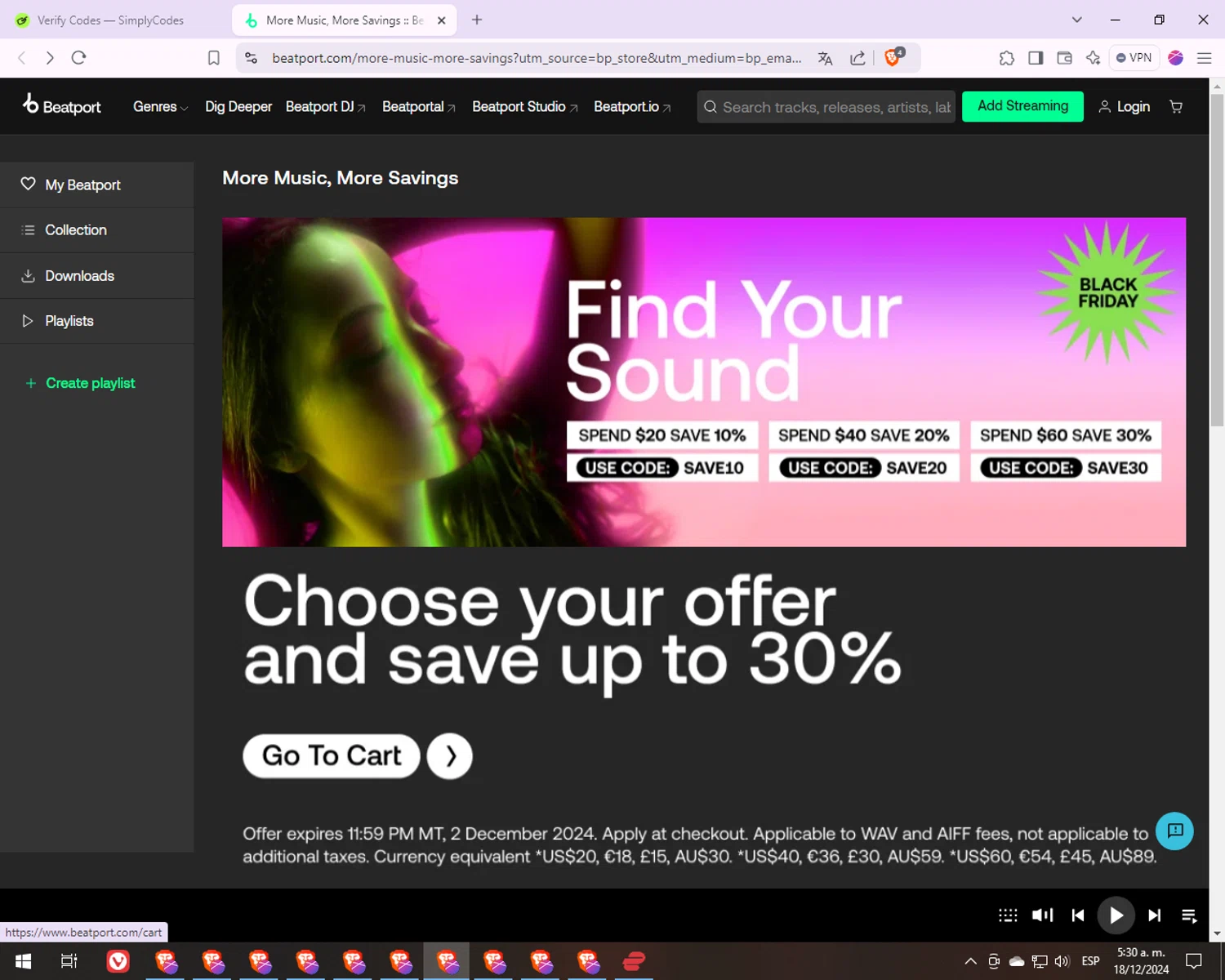 Beatport Promo Codes - 30% Off | January 2025