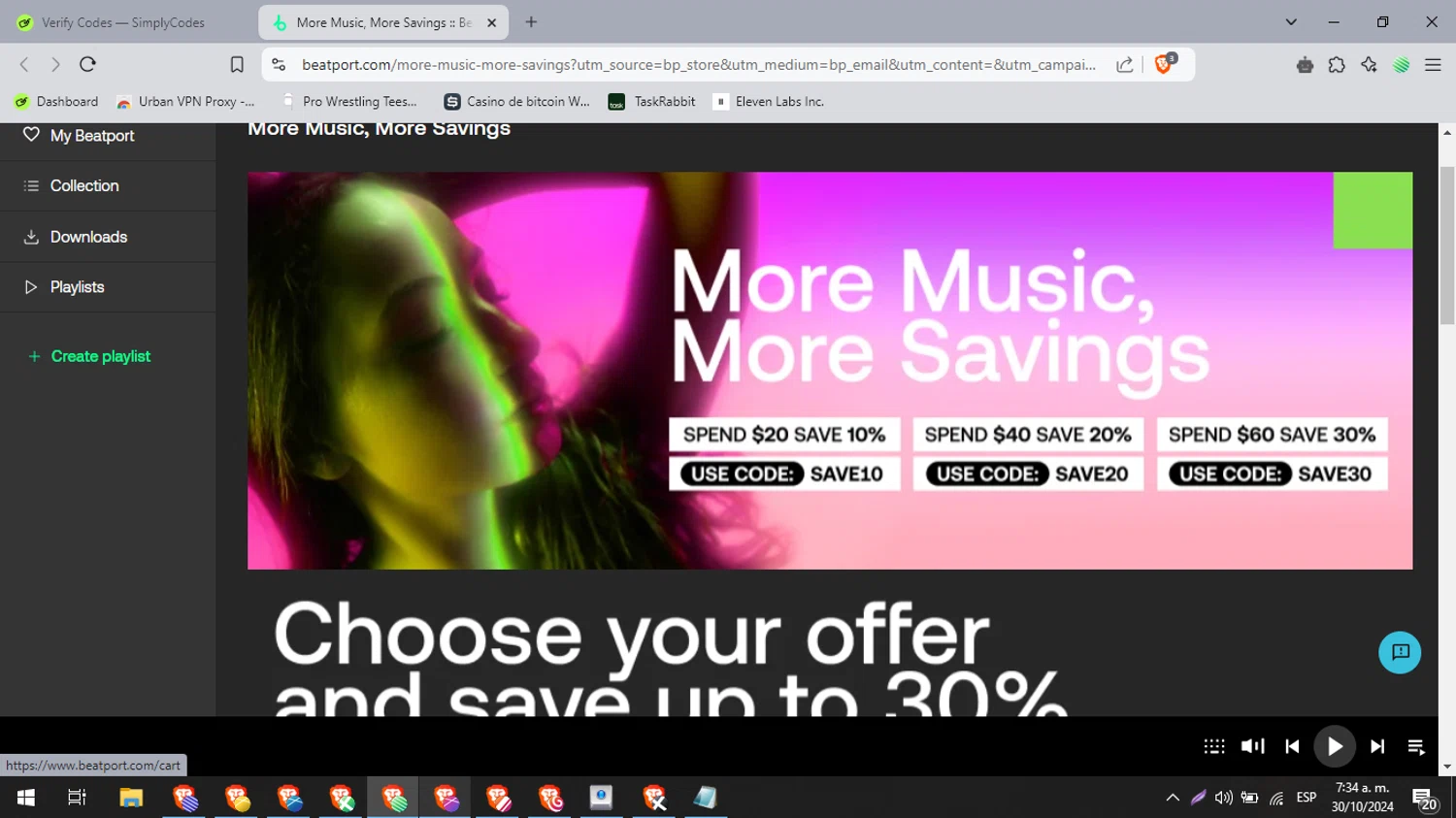 Beatport Promo Codes - 20% Off | November 2024