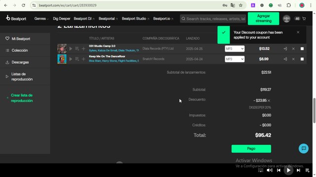 Beatport Promo Codes (2 Verified) - 20% Off w/Code Jun 2025