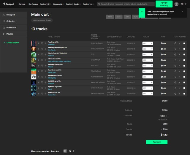 Beatport Promo Codes (1 Verified) - 10% Off w/Code Jun 2025