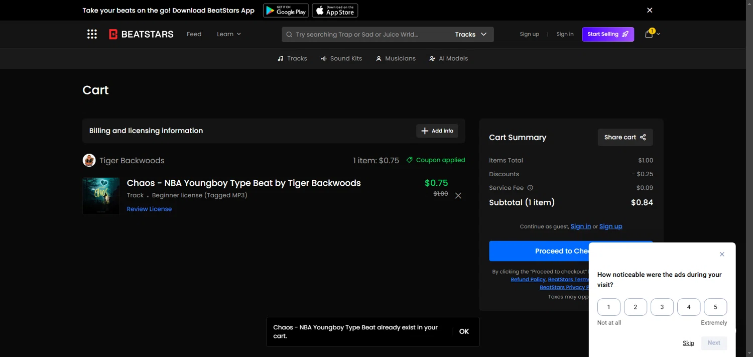 BeatStars Promo Codes - 25% Off (5 Verified) Jun 2025