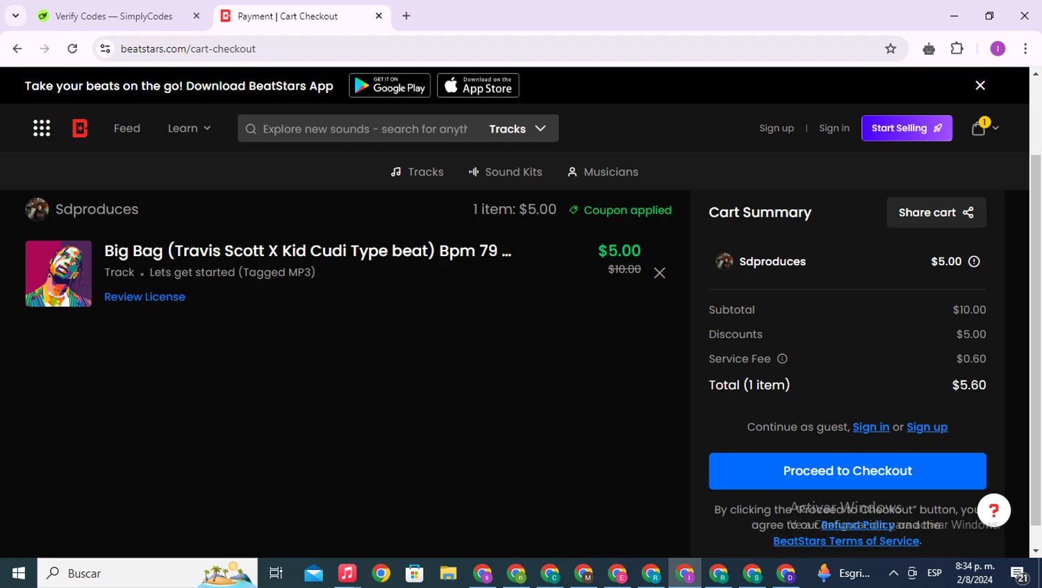 BeatStars Promo Codes - $3 Off Coupon Codes in August 2024 | SimplyCodes