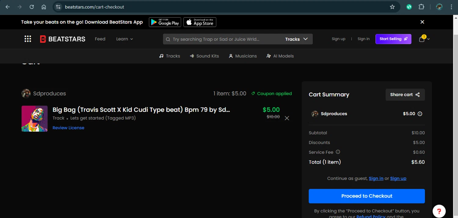 BeatStars Promo Codes - $3 Off | October 2024