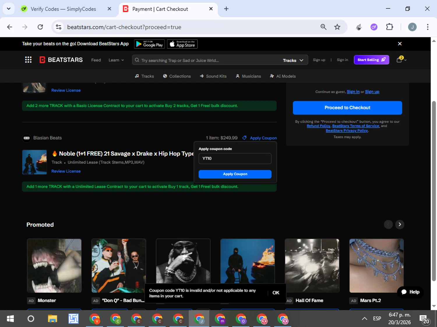 BeatStars Promo Codes - 25% Off Coupons May 2026