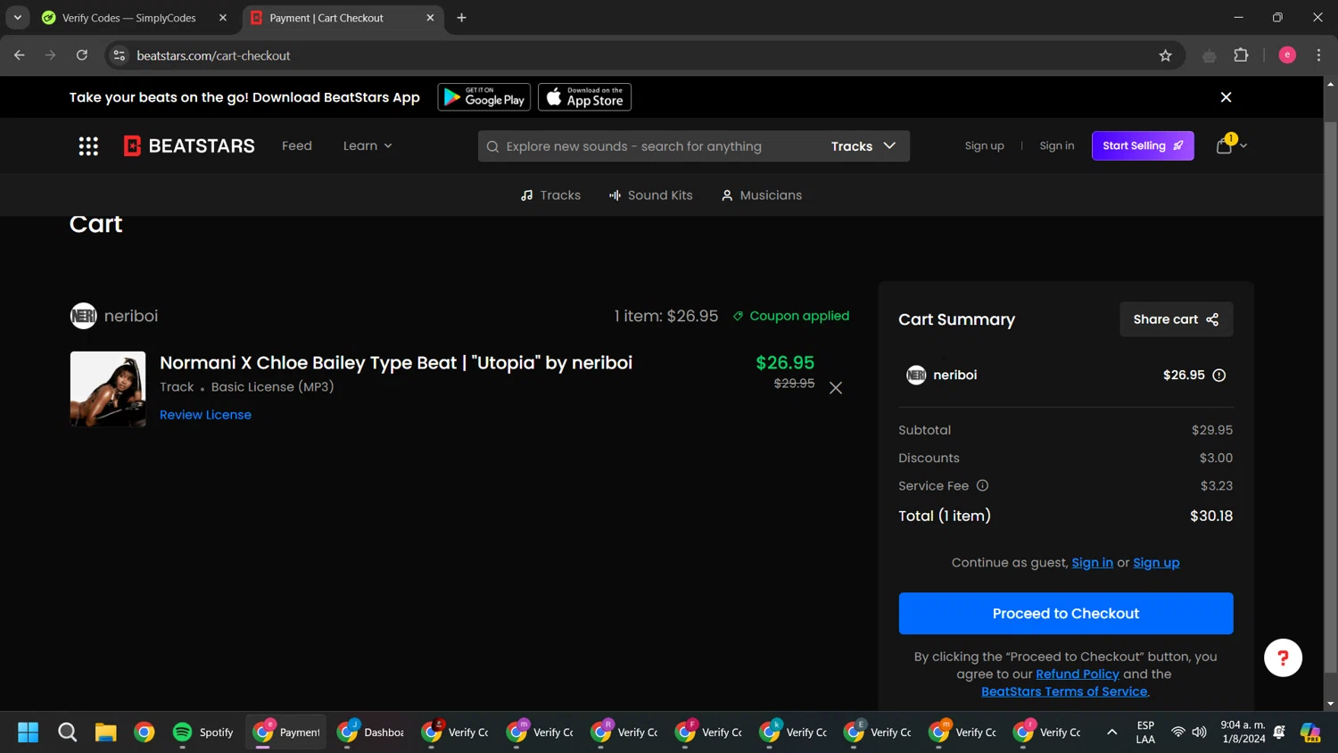BeatStars Promo Codes - $3 Off Coupon Codes in August 2024 | SimplyCodes