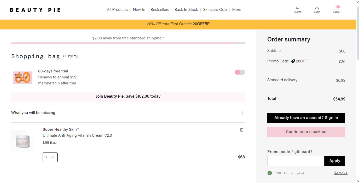 Beauty Pie Promo Codes - $10 Off | October 2024