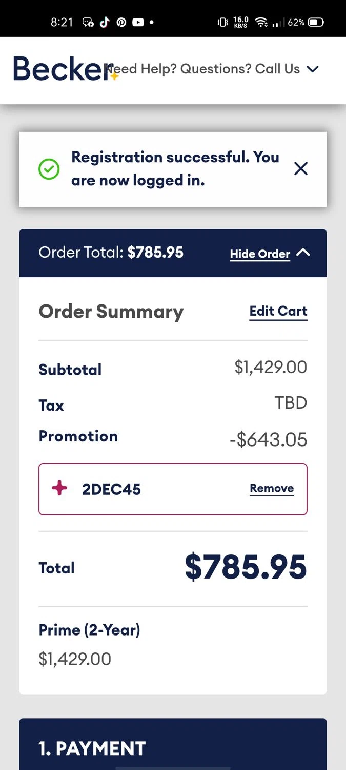 Becker Promo Codes - 100% Off | January 2025