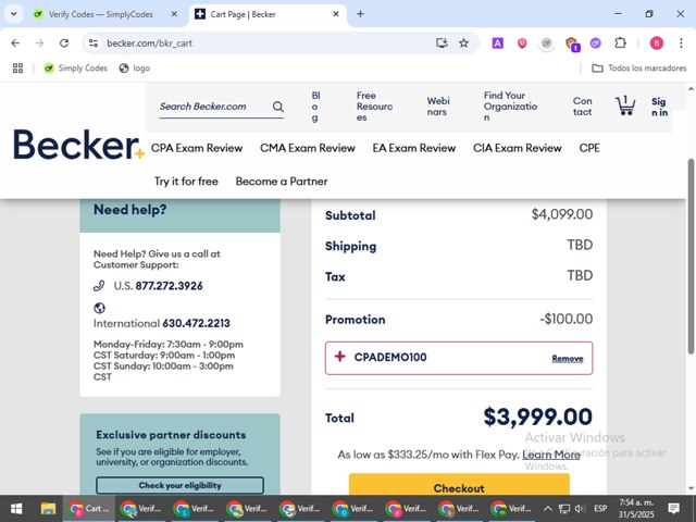 Becker Discount Codes - $100 Off (2 Verified) Jul 2025