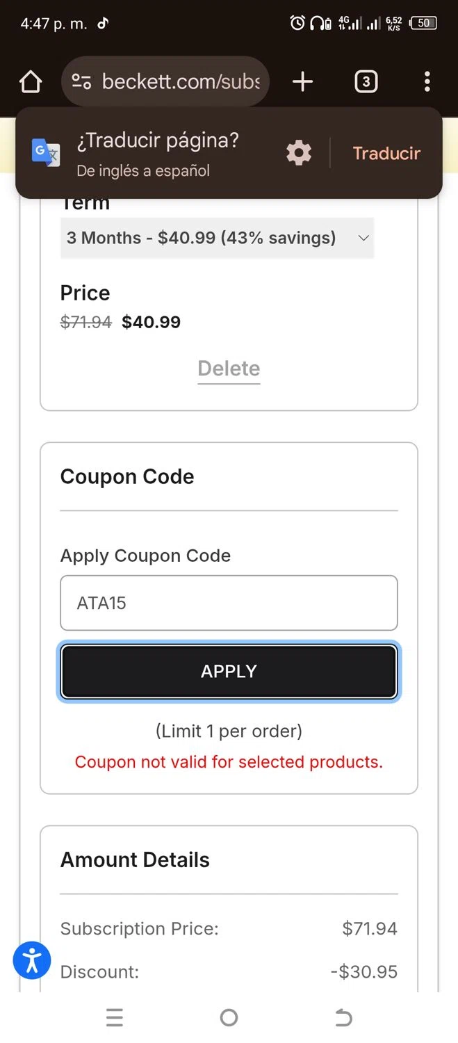 Beckett Promo Codes - 15% Off (2 Verified) Feb 2026