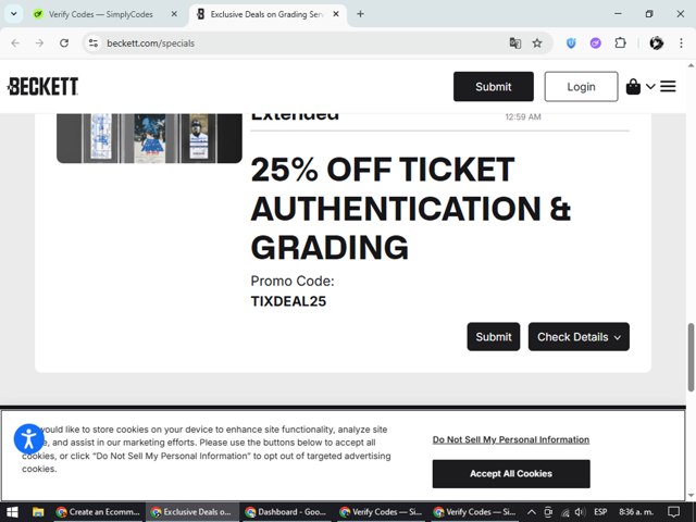 Beckett Discount Codes - 25% Off (3 Verified) Jul 2025