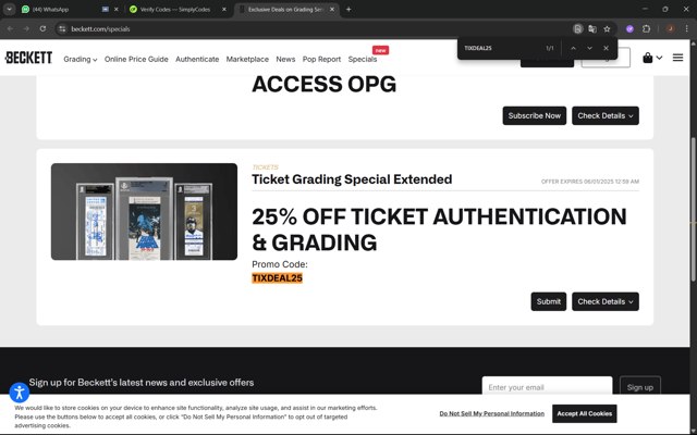 Beckett Discount Codes - 15% Off (2 Verified) Jul 2025