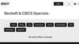 Beckett Promo Codes - 20% Off (2 Verified) Apr 2026