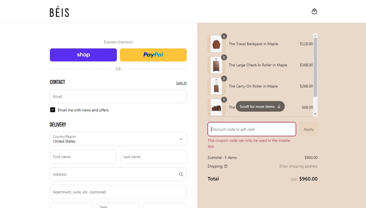 Beis Promo Codes (7 Verified) - 20% Off Sitewide Sep 2025