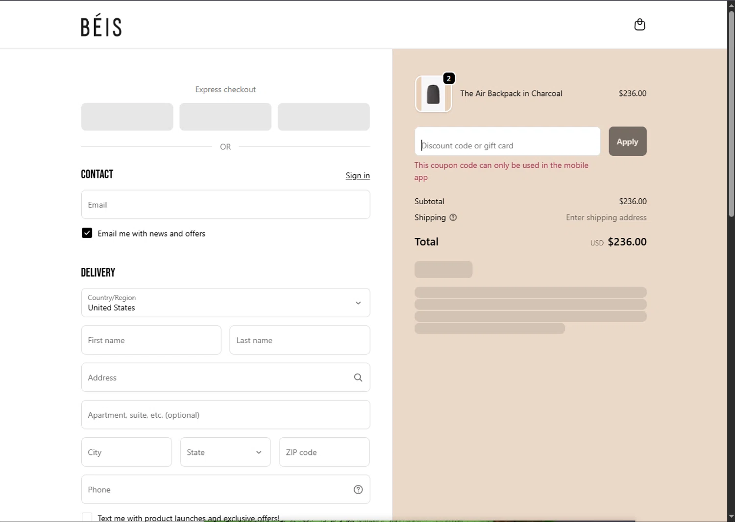 Beis Promo Codes - 20% Off (3 Verified) Feb 2026