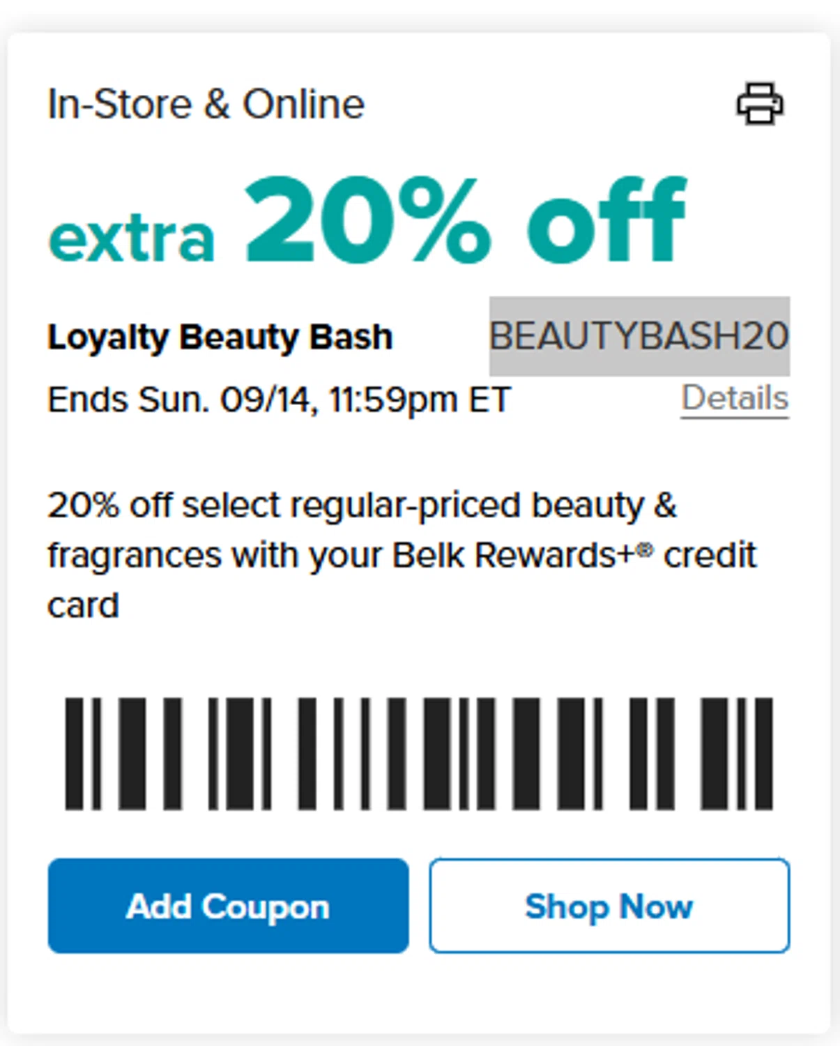 Belk Discount Codes - 20% Off (5 Verified) Sep 2025