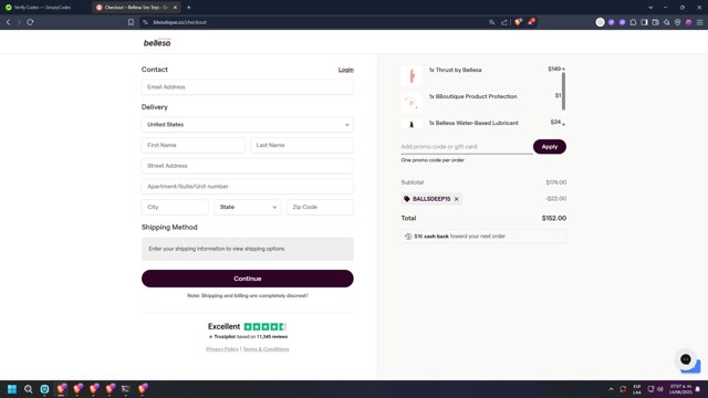 Bellesa Boutique Promo Codes - 30% Off Jul 2025