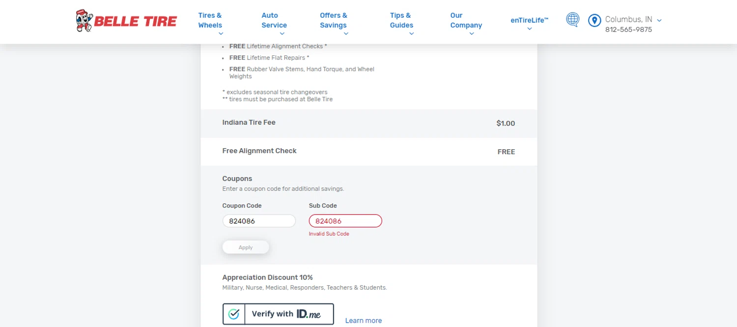 Belle Tire Coupon Codes - 15% Off | November 2024